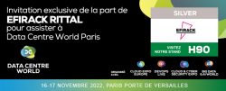 Data Centre World 2022 : invitation Efirack Rittal | EFIRACK